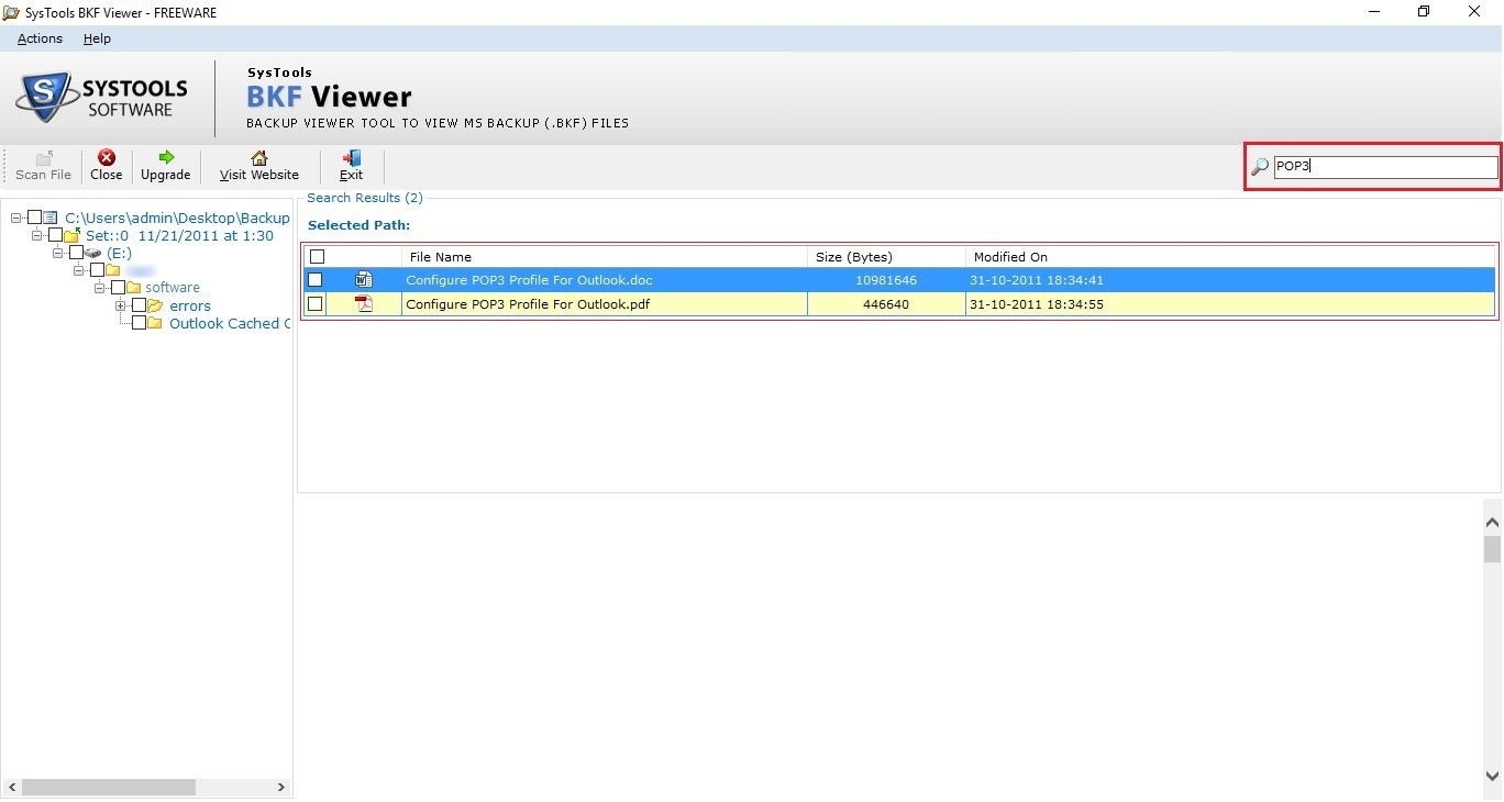 BKF Viewer Tool – Way to View & Open Windows Backup Files