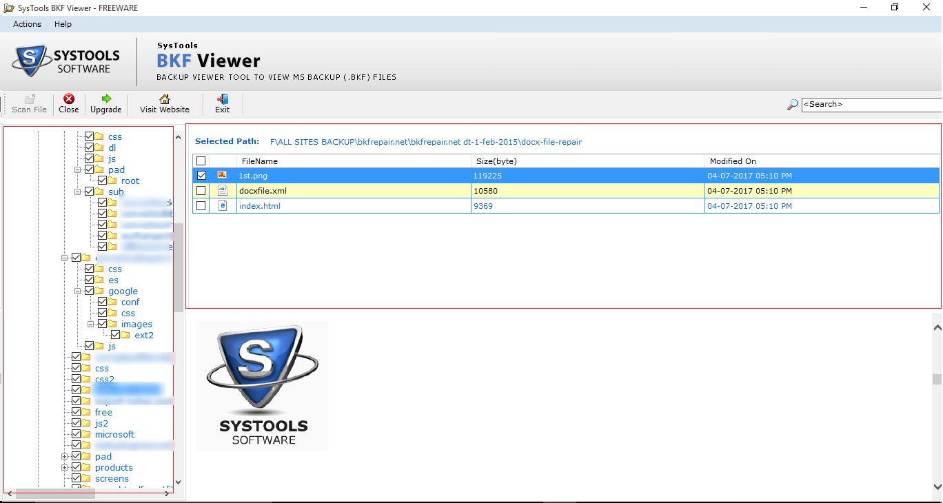 BKF Viewer Tool – Way to View & Open Windows Backup Files