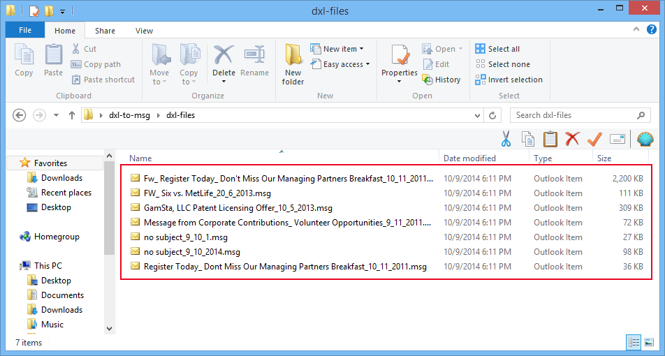 DXL to MSG Converter Tool – Export DXL Calendar & Emails to MSG File