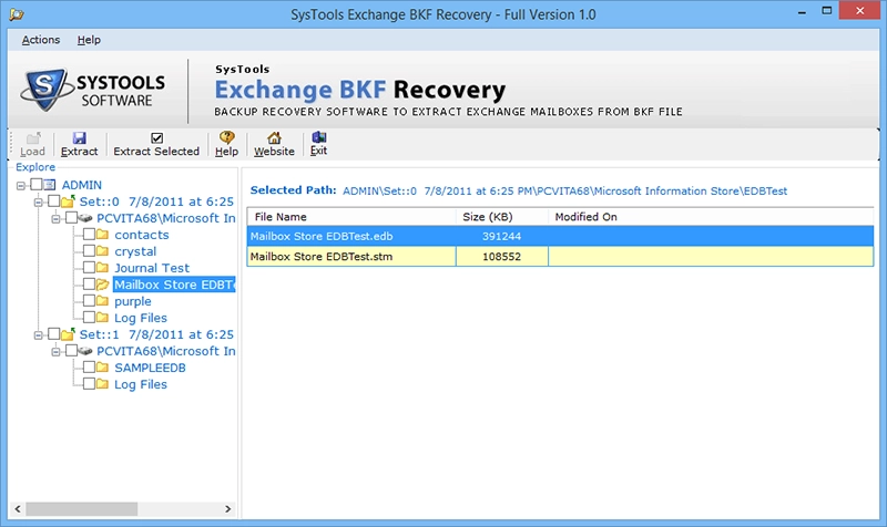 Restore Exchange Mailbox BKF Tool – Efficiently Recover EDB Backup File